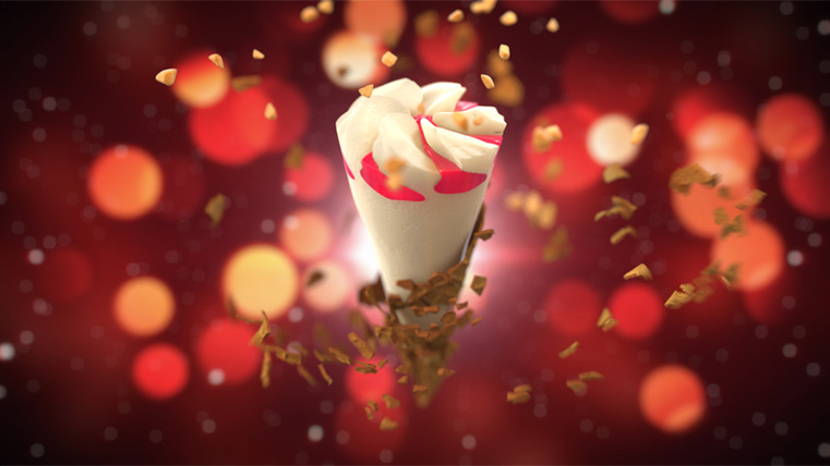 3D ice cream explode - CG Folks