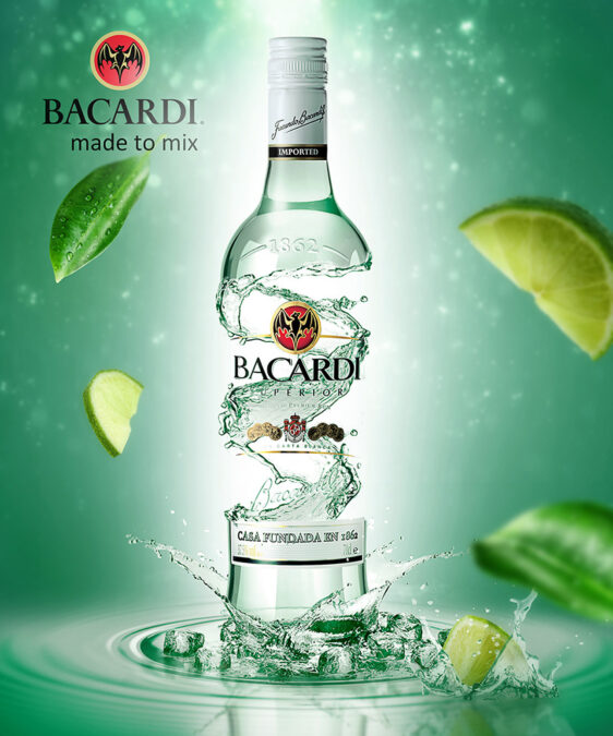 Bacardi CGI Poster - CG Folks