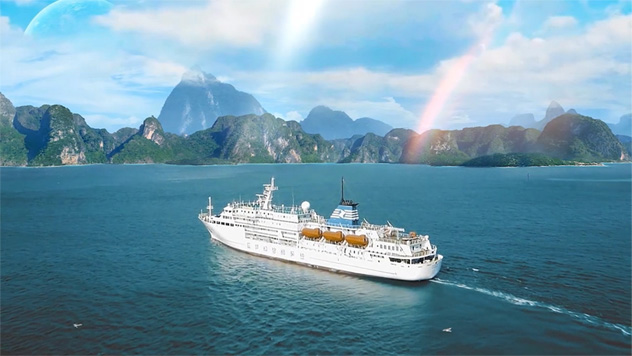 Ship scene VFX and Matte Painting - CG Folks