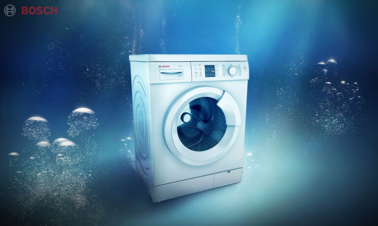 Bosch 3D Washing Machine Poster - CG Folks