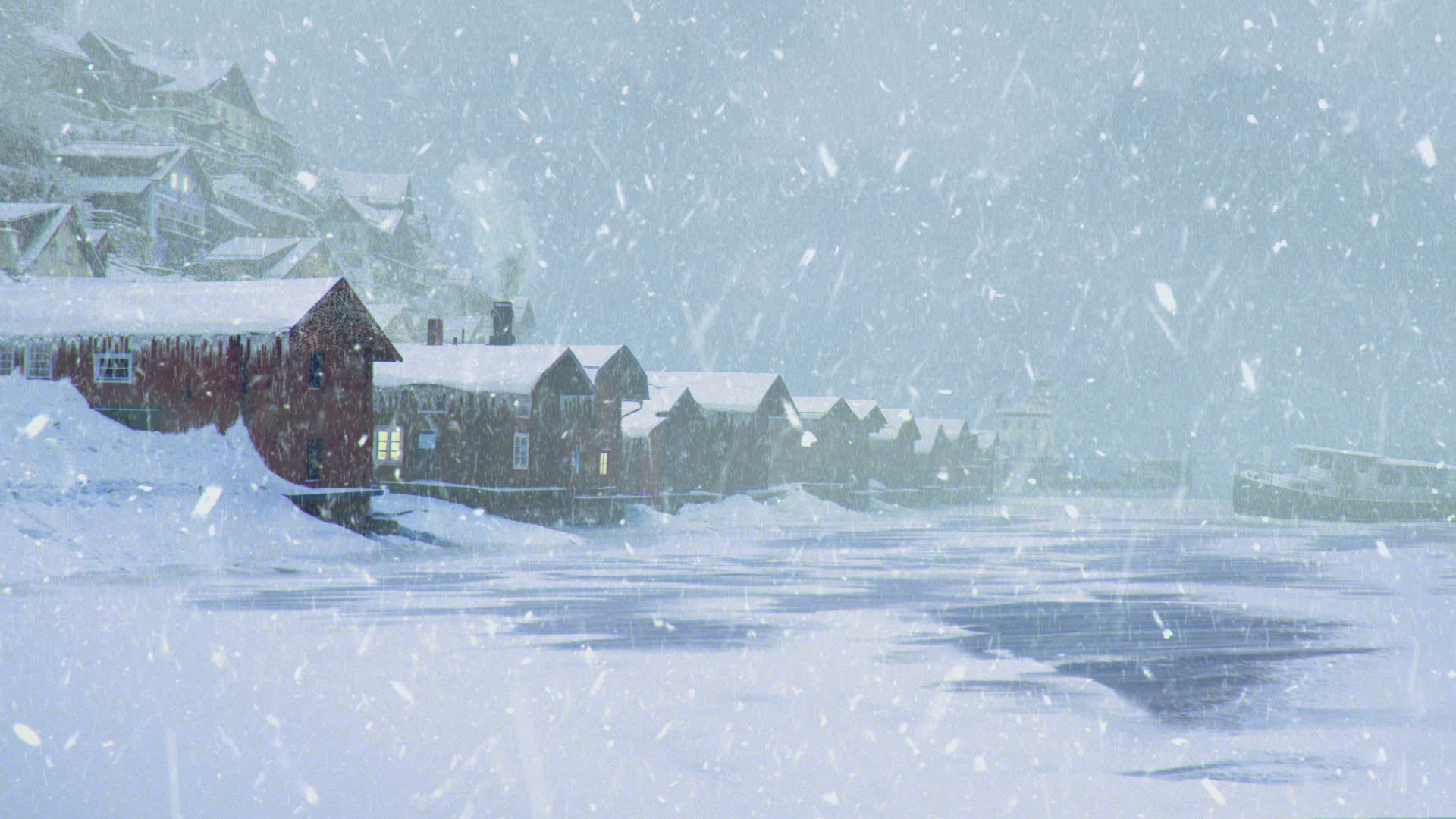 Winter Island 3D VFX and Composition - CG Folks